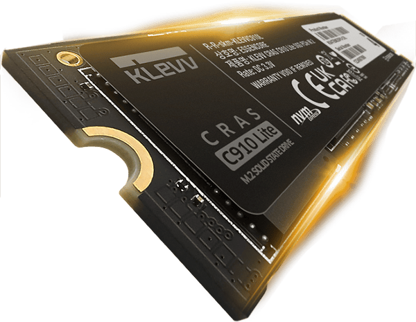 KLEVV CRAS C910 500GB LITE SSD M.2 2280 NVMe PCle Gen4 x4 – RG Computer